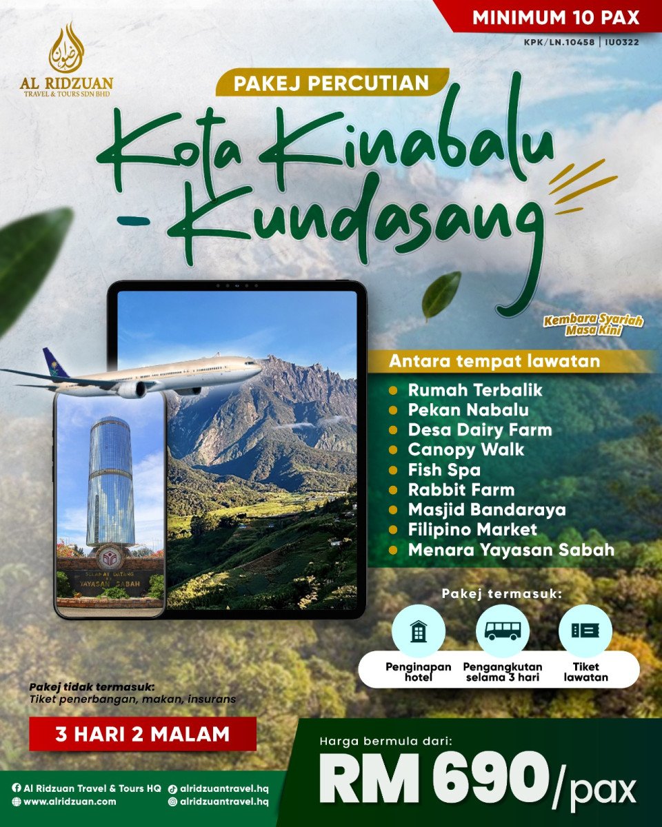 3D2N Kota Kinabalu - Kundasang Tour Package (Sabah) | Visit Malaysia 2026