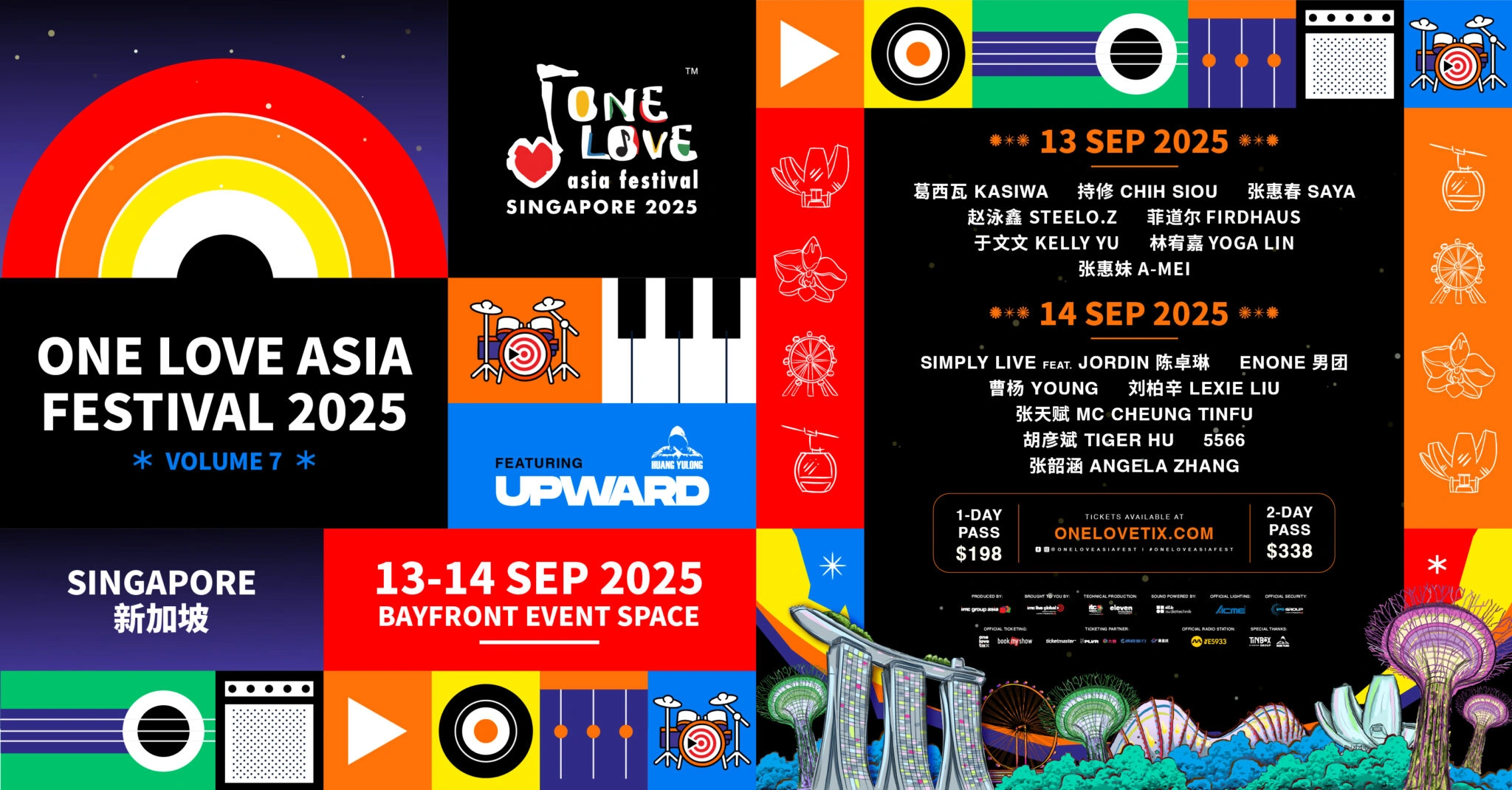One Love Asia Festival 2025 Returns to Singapore with a Star-Studded ...