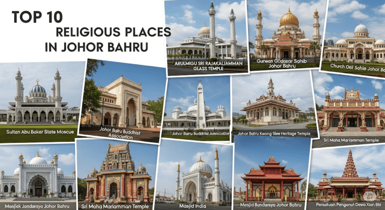 Top 10 Religious Places in Johor Bahru | Visit Malaysia 2026