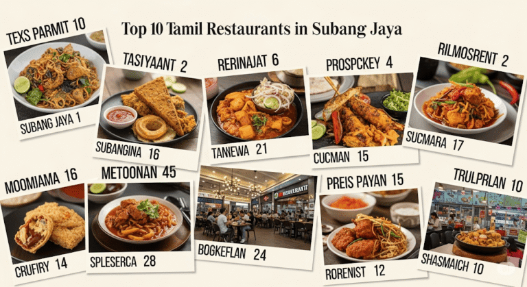 Top 10 Tamil Restaurants in Subang Jaya | Visit Malaysia 2026