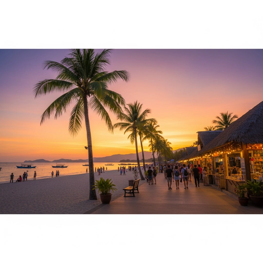 Pantai Cenang Beachfront Promenade Langkawi - A Complete Travel Guide ...