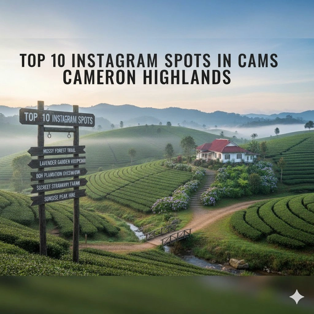 Top 10 Instagram-Worthy Spots in Cameron Highlands | Visit Malaysia 2026