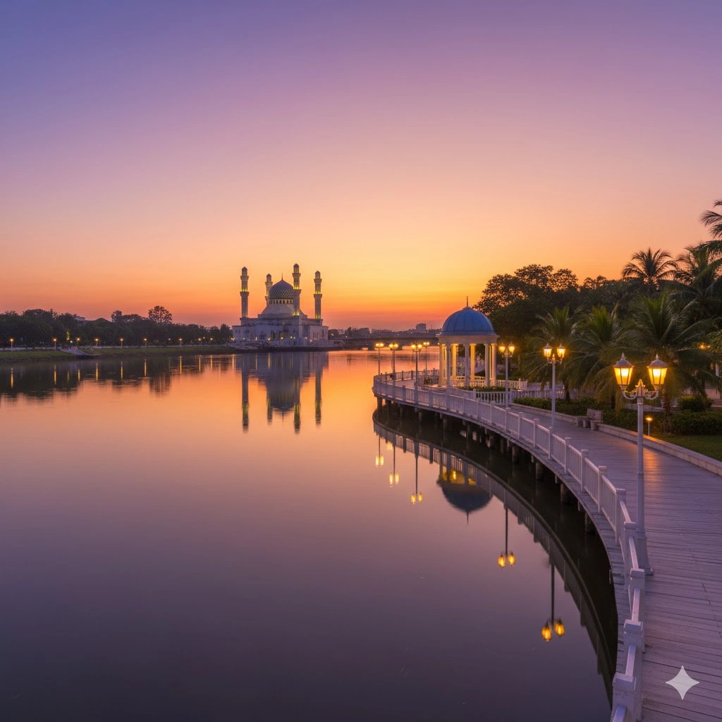 Muar Riverfront / Tanjung Emas Waterfront Park – Muar Johor | Visit ...