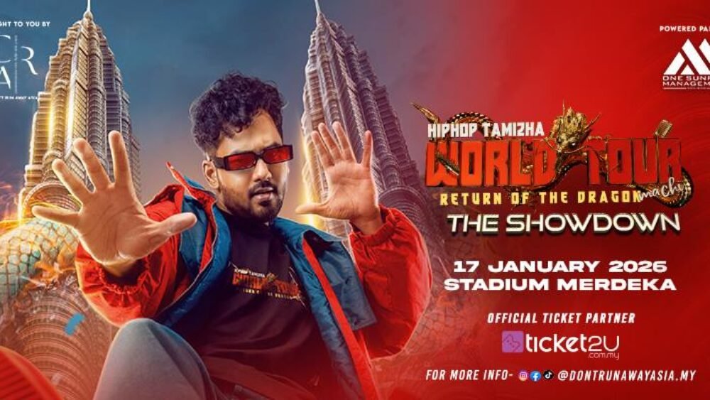 HIPHOP Tamizha World Tour Malaysia Live in Concert Ticket